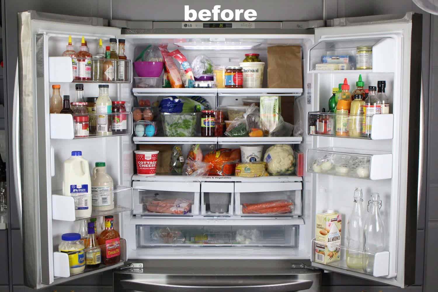 The 19 Minute Fridge Transformation - Zested Lemon